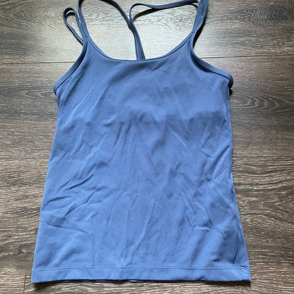 PINK Victoria's Secret | Tops | Vs Pink Navy Blue Workout Top | Poshmark